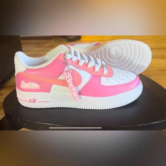 Nike | Shoes | Custom Made Barbie Air Force | Poshmark
